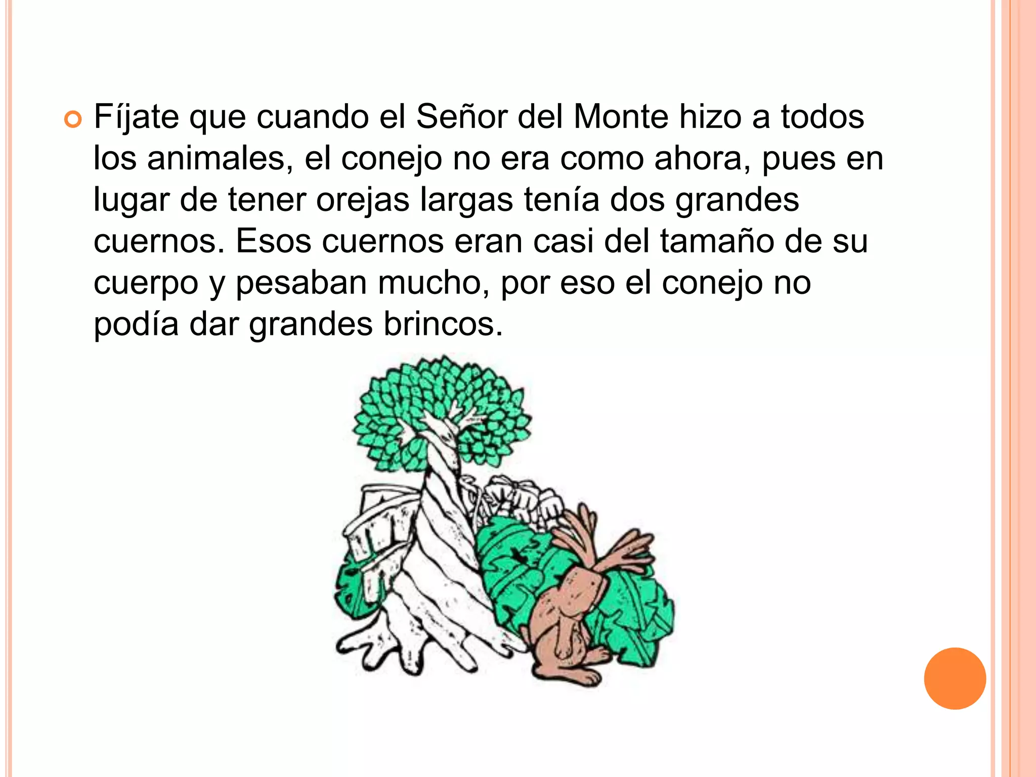 El conejo y el venado | PPT