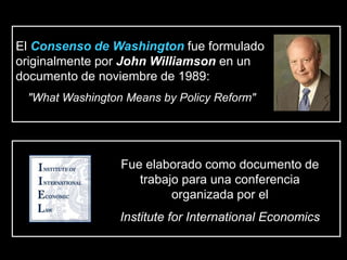 Consenso de Washington | PPTX