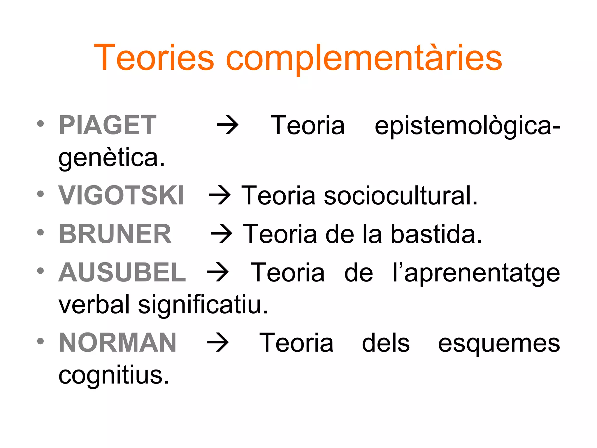 El constructivisme | PPT