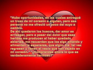 El corazón perfecto | PPT