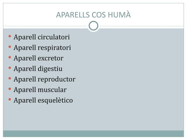El cos huma | PPT