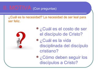 El costo del discipulado | PPT