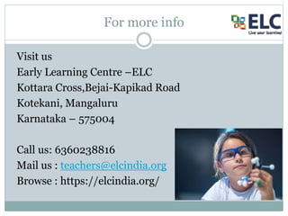 ELC- Top School in Mangalore | PPTX