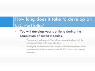 ELC Process | PDF | Undergraduate Education | College Education