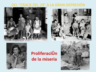 El crack del 29 y el new deal | PPT