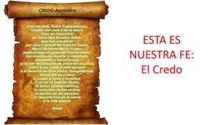El credo | PPTX