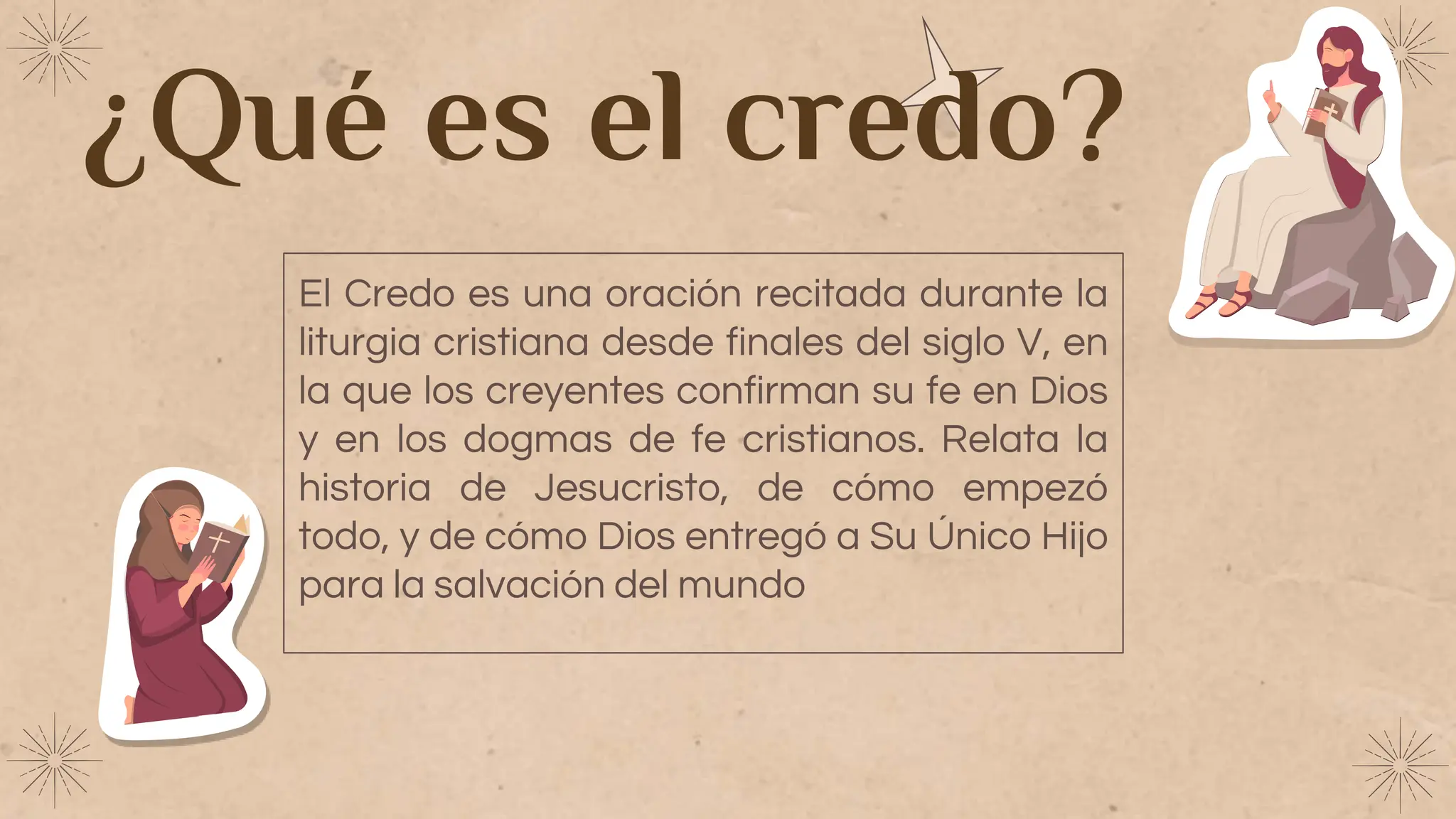 EL CREDO eS UNA D ELAS ORACIONES QUE JESUCRISTO NOS ENSEÑO | PPTX
