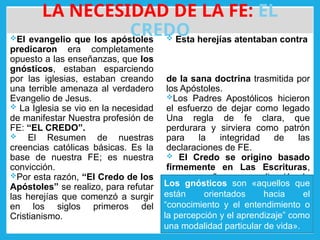 LA LUZ DE LA FE: EL CREDO EXPLICADO.pptx