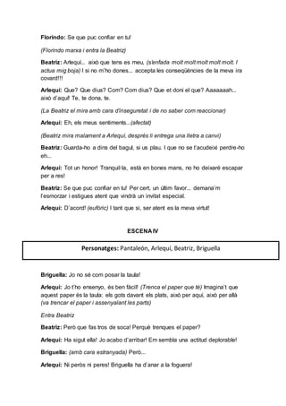 El Criat De Dos Amos | DOCX