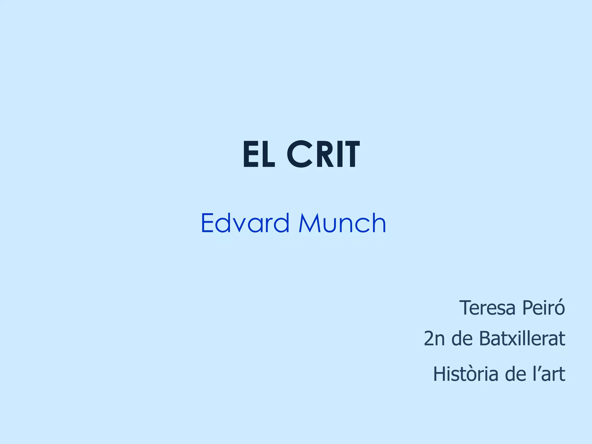 El crit | PPT