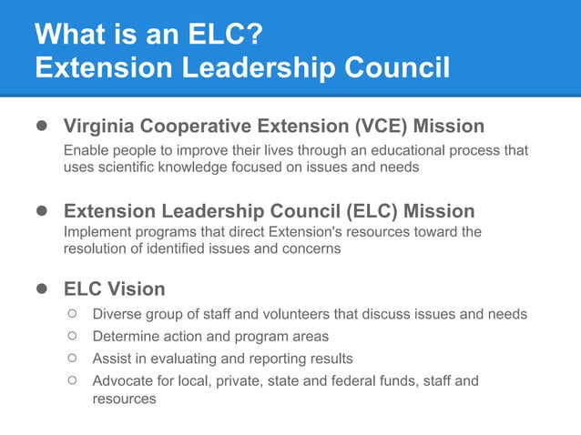 ELCs Building Success Presentation | PDF