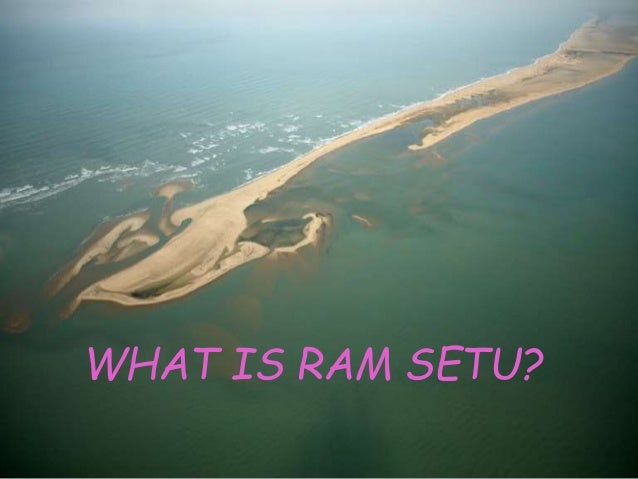 Rama Sethu Bridge Nasa