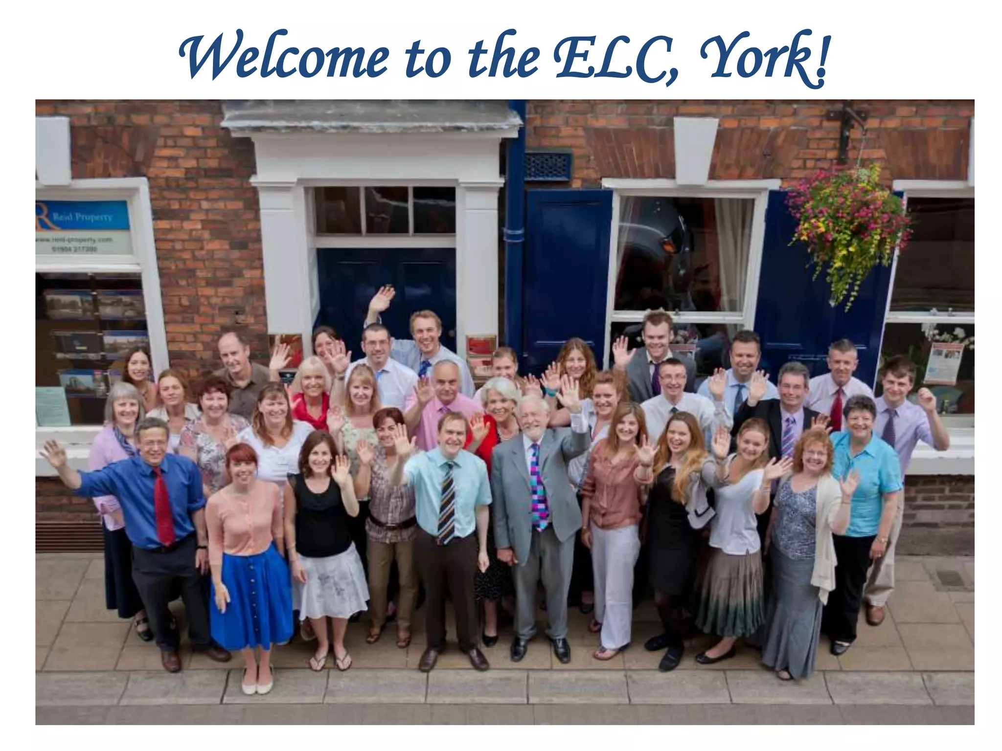ELC student welcome presentation jul11 | PPTX