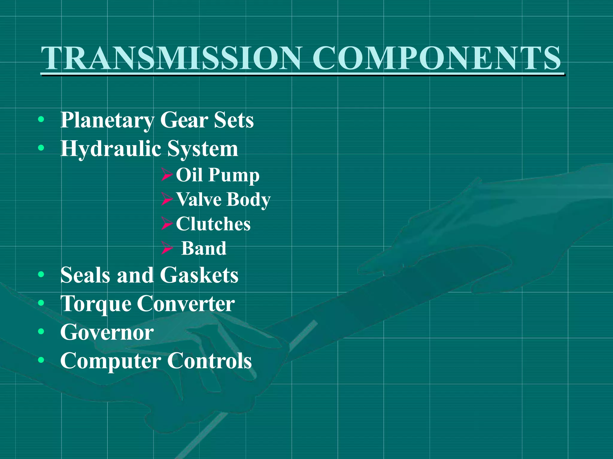 Electronic control of automatic transmission | PPTX
