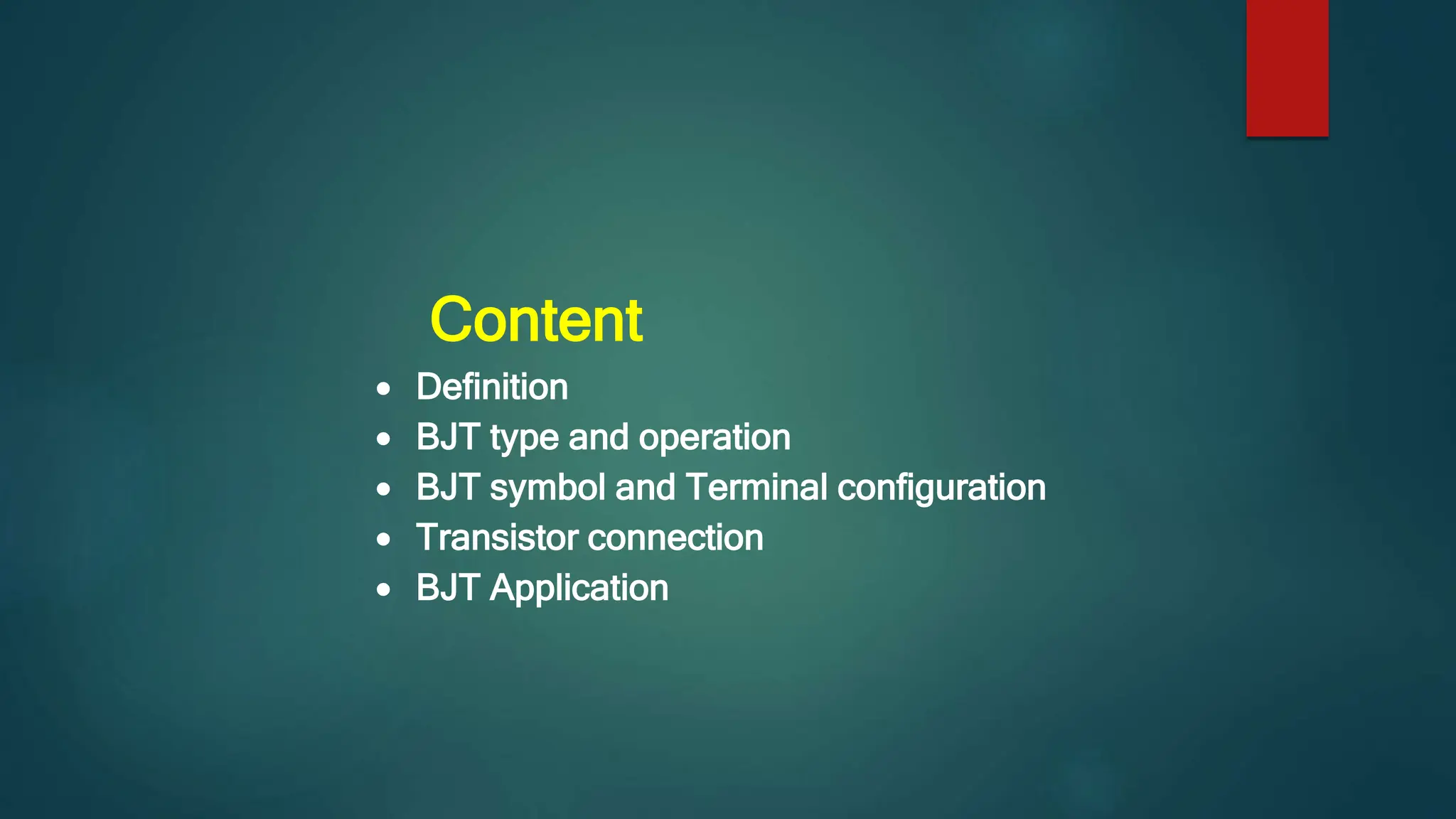 Introduction of BJT and FET and their difference pptx | PPTX