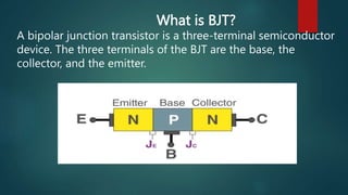 Introduction of BJT and FET and their difference pptx | PPTX