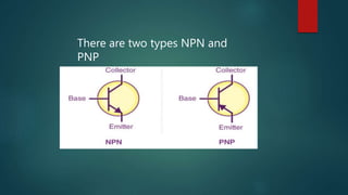 Introduction of BJT and FET and their difference pptx | PPTX