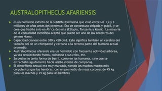 El cuaternario el surgimiento y evolucion del genero | PPTX