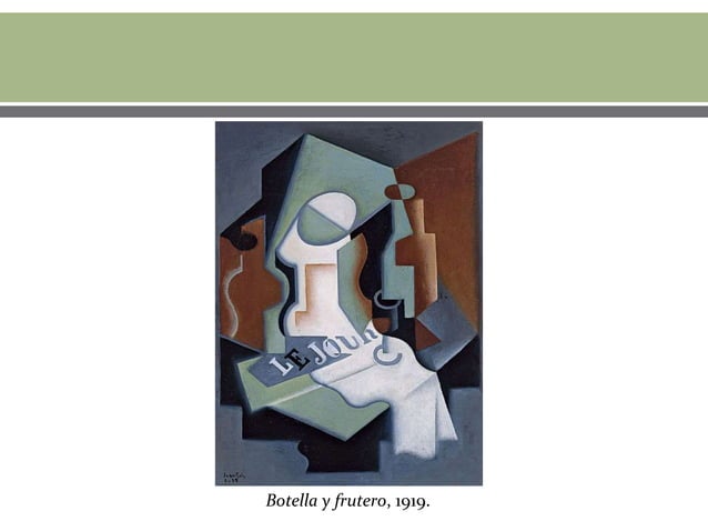 Cubismo de Juan Gris | PPT