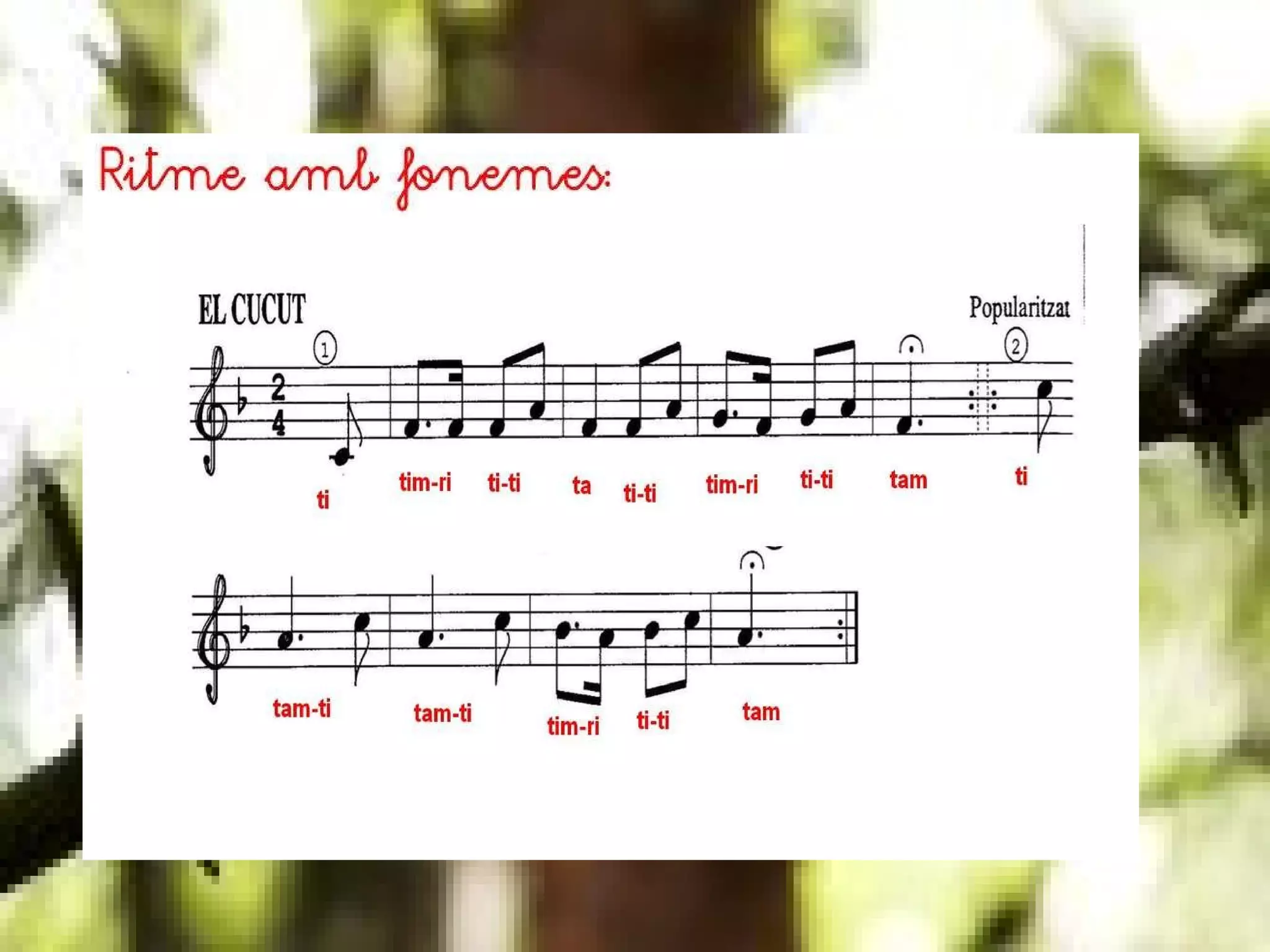 El cucut (PPT) | PPT