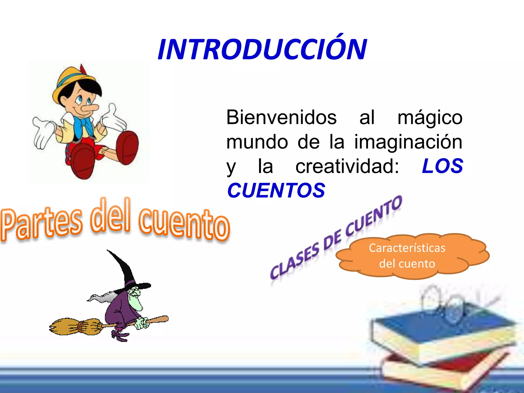 EL CUENTO, CLASES Y SUS PARTES | PPSX