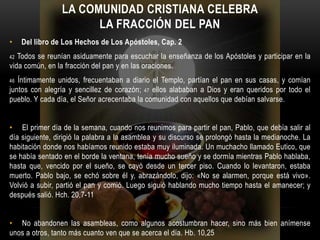 EL CUERPO DE CRISTO, PAN DE VIDA | PPTX