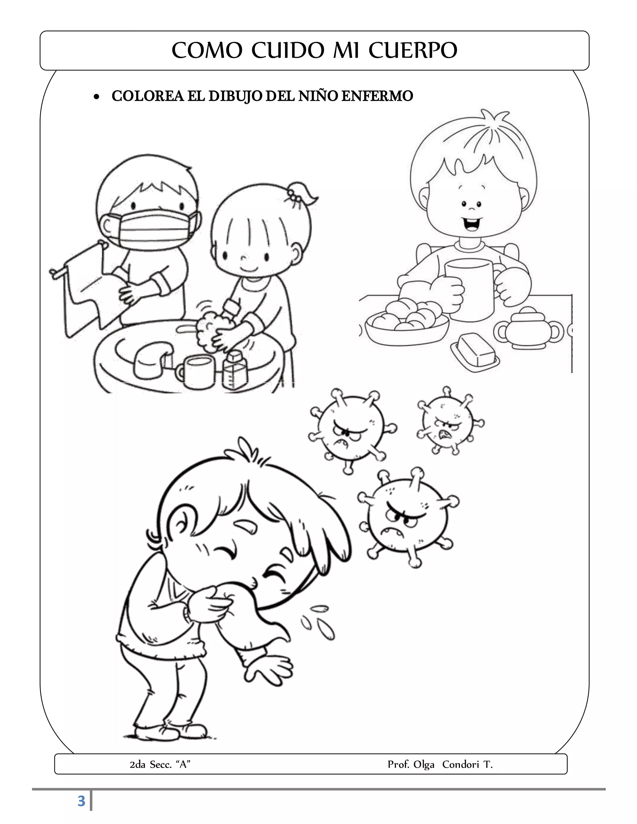 Dibujos Para Colorear De Partes Del Cuerpo 26 Ideas De Partes Del