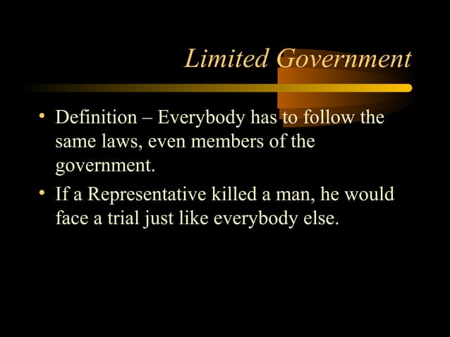 7 principles of the US Constitution | PPT