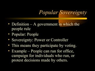 7 principles of the US Constitution | PPT