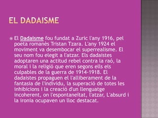 El dadaisme | PPTX