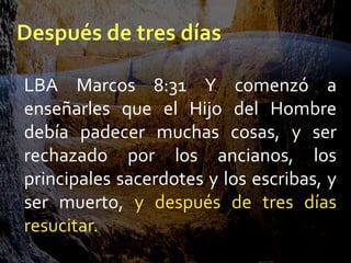 El día de la muerte y resurrección | PPTX