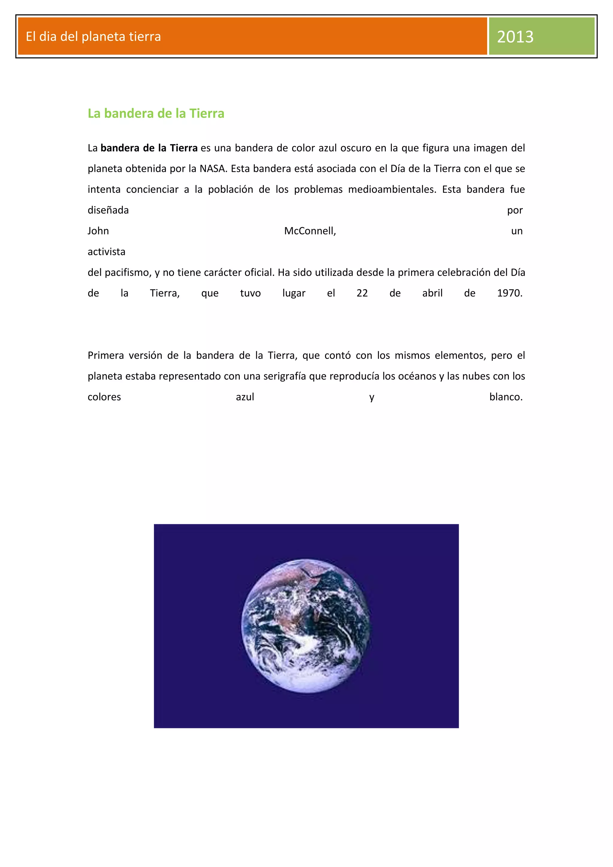 El día de la tierra | PDF