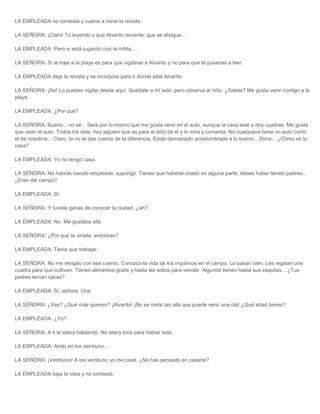 El delantal blanco | DOCX