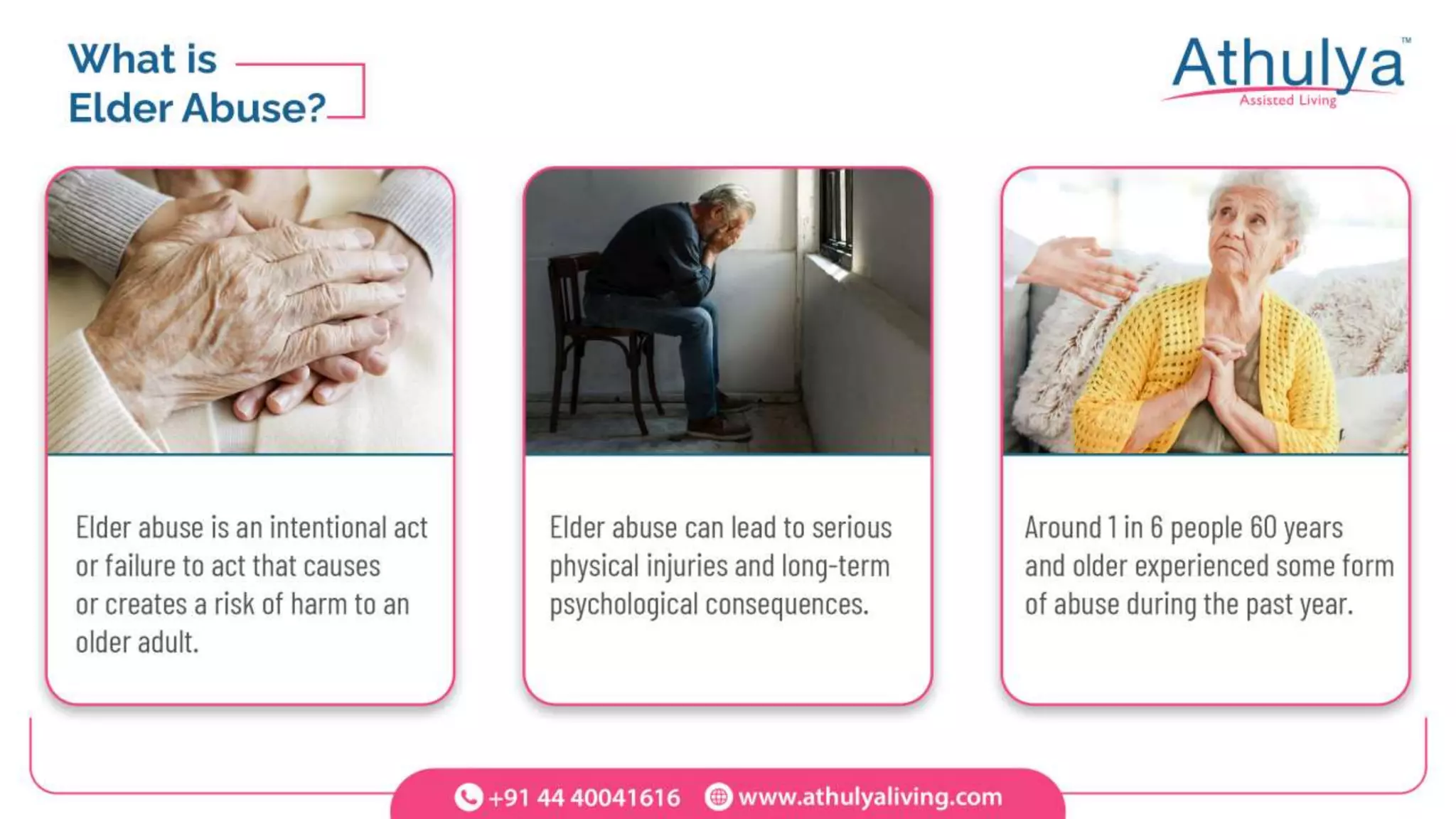 Elder Abuse - The unvoiced issue elderly face in day to day life | PPTX