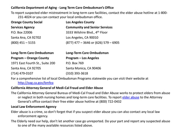 Elder abuse hotline | PPTX | Debated Sensitive Social Issues ...