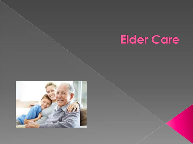 Elder care | PPT