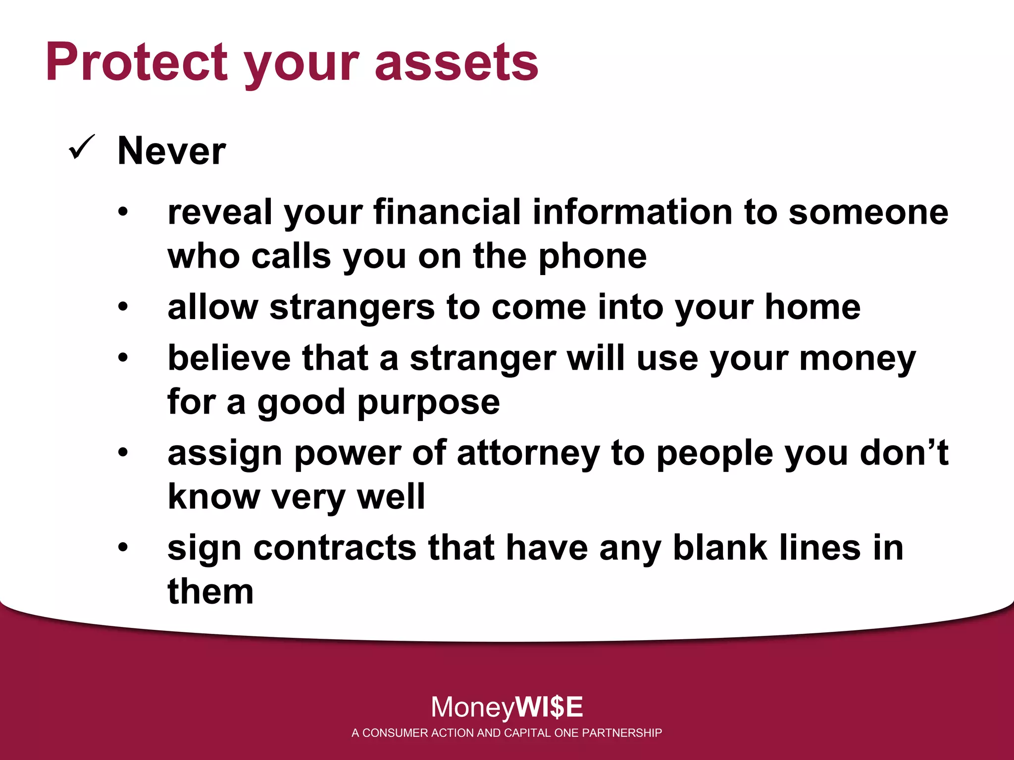 Elder Fraud - Preventing Senior Scams | PPT