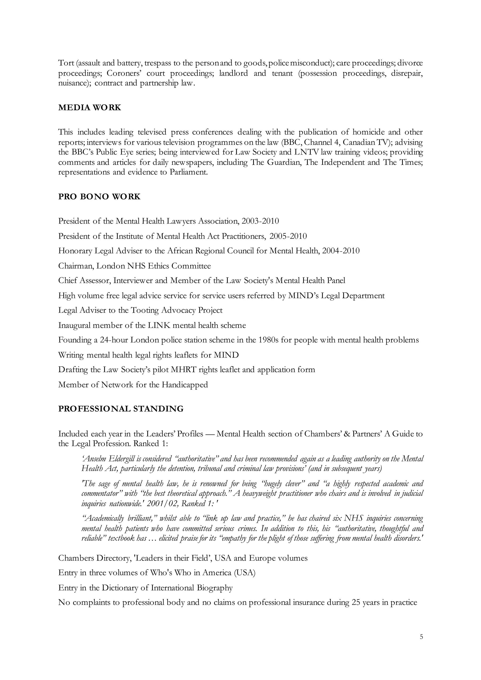 Judge Professor Eldergill Resume March 2021 | DOCX