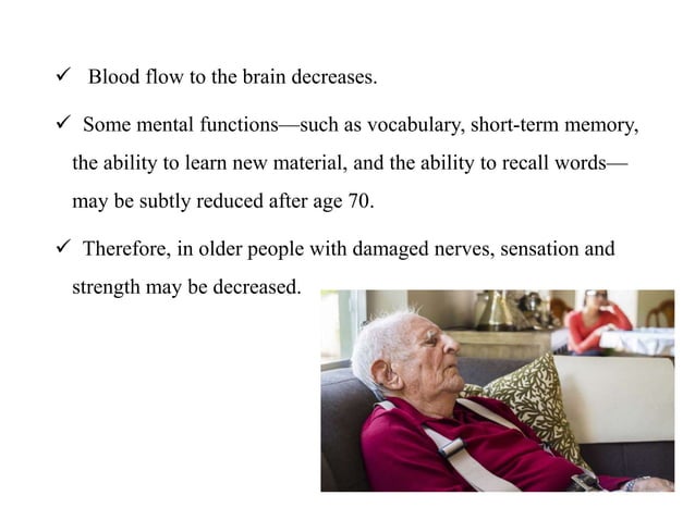 Elderly physical and physiological changes and nutrient requirements ...