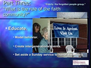 Elderly, A Forgotten People Group | PPT