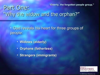 Elderly, A Forgotten People Group | PPT