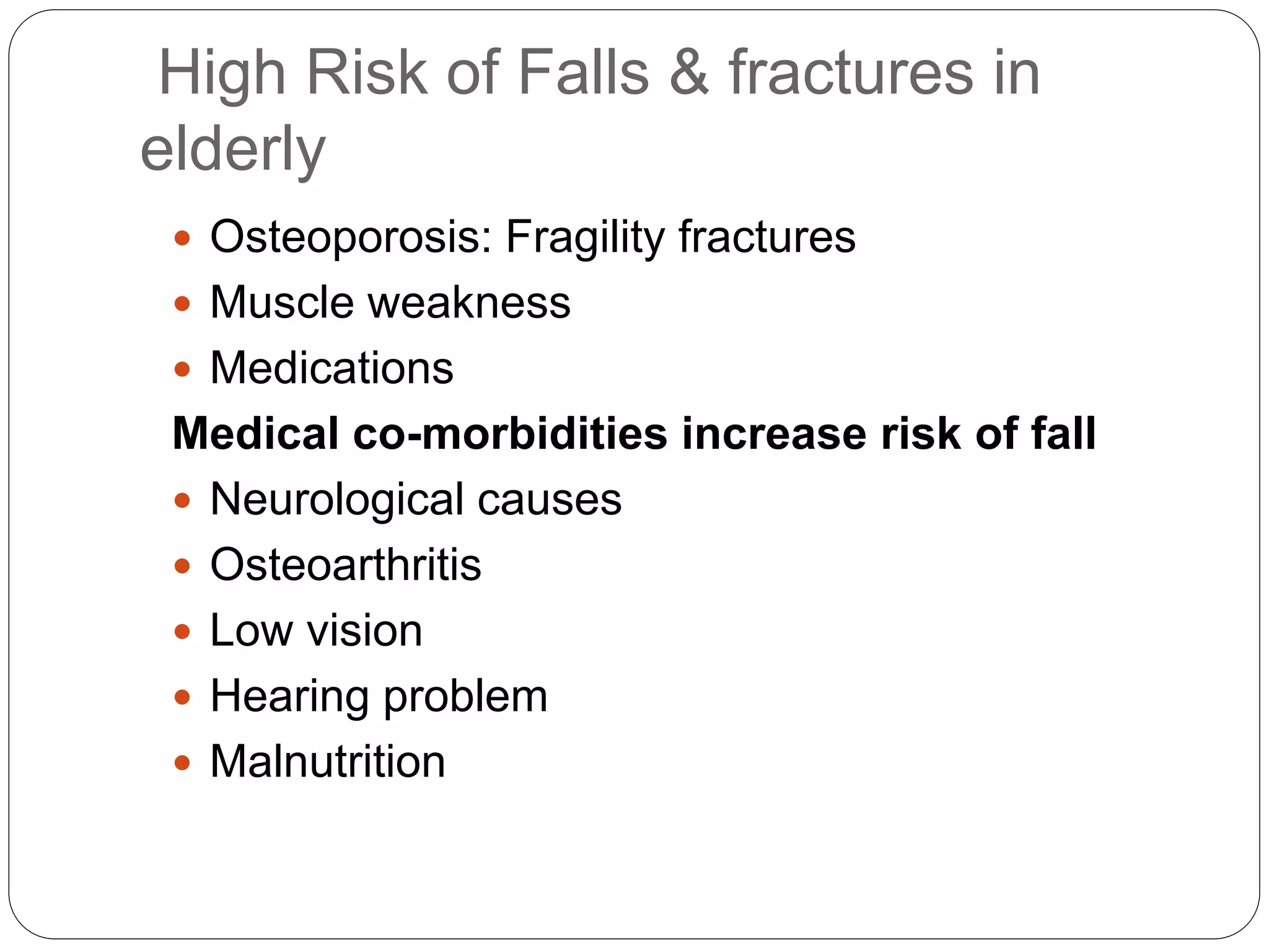 Common Musculoskeletal (orthopedic) disorders in elderly | PPTX