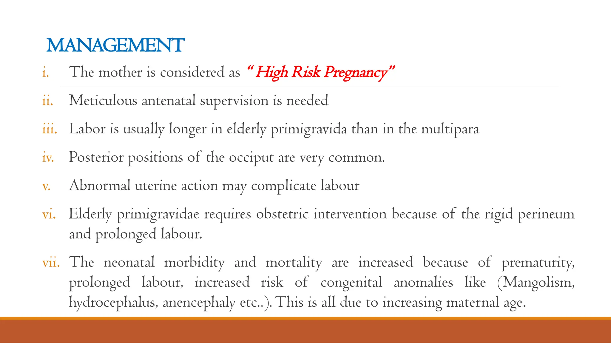 ELDERLY PRIMI GRAVIDA & GRAND MULTI PARApptx | PPTX