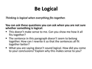 Elder paul critical thinking model | PPTX