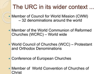 Elders' Development 1b Functions of Elders in the URC | PPT