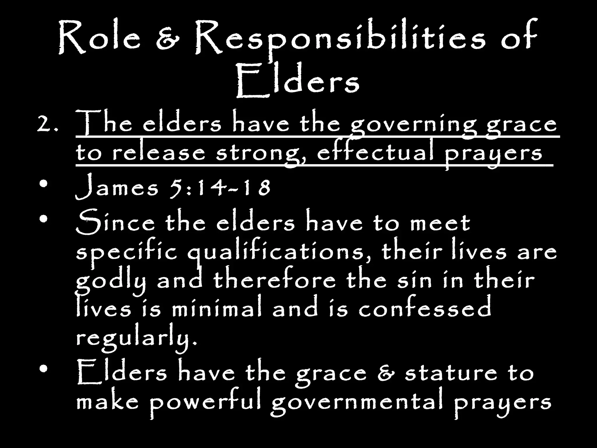Elders and deacons | PPT