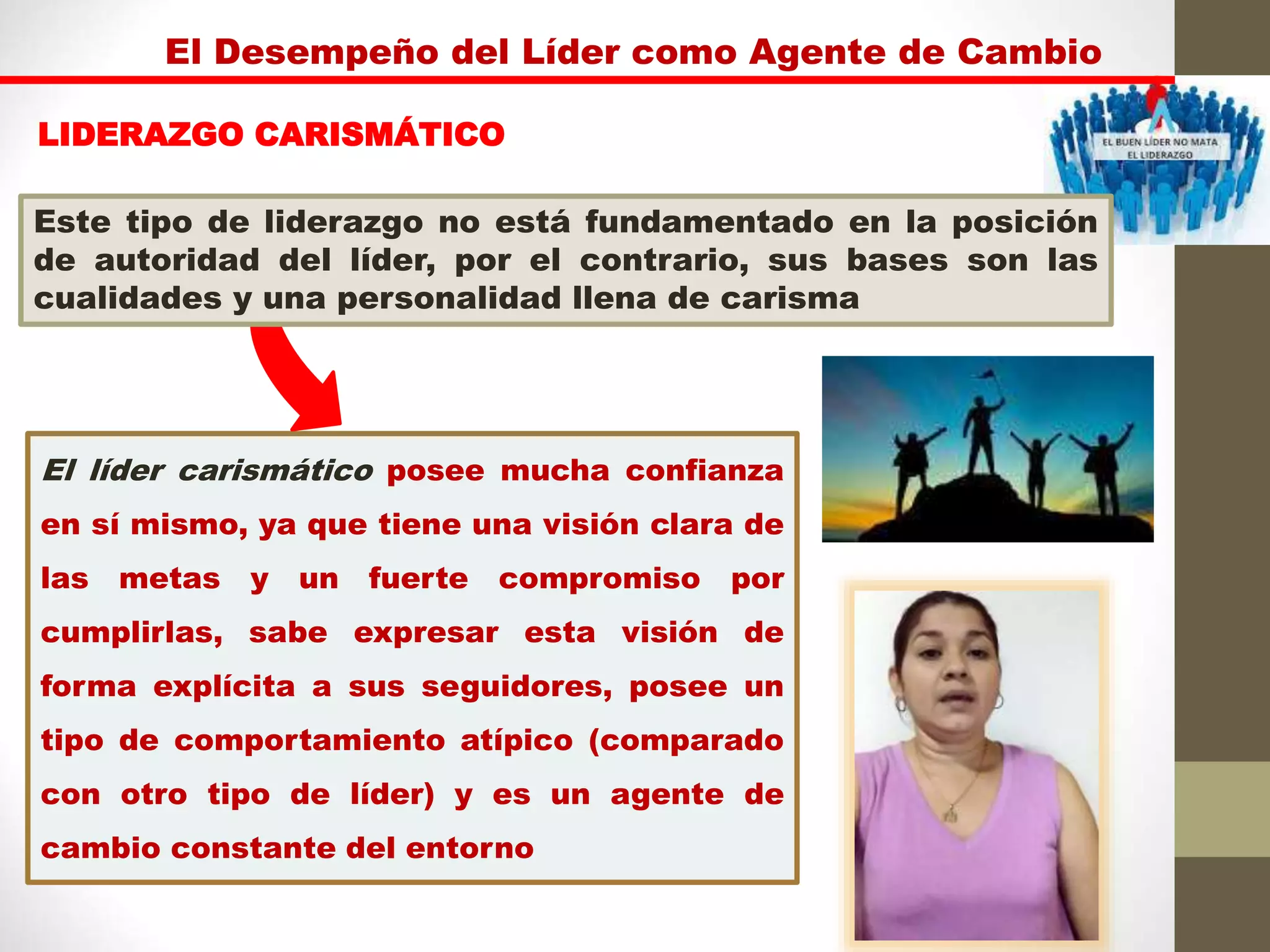 El desempeño del lider como agente de cambio.ppt