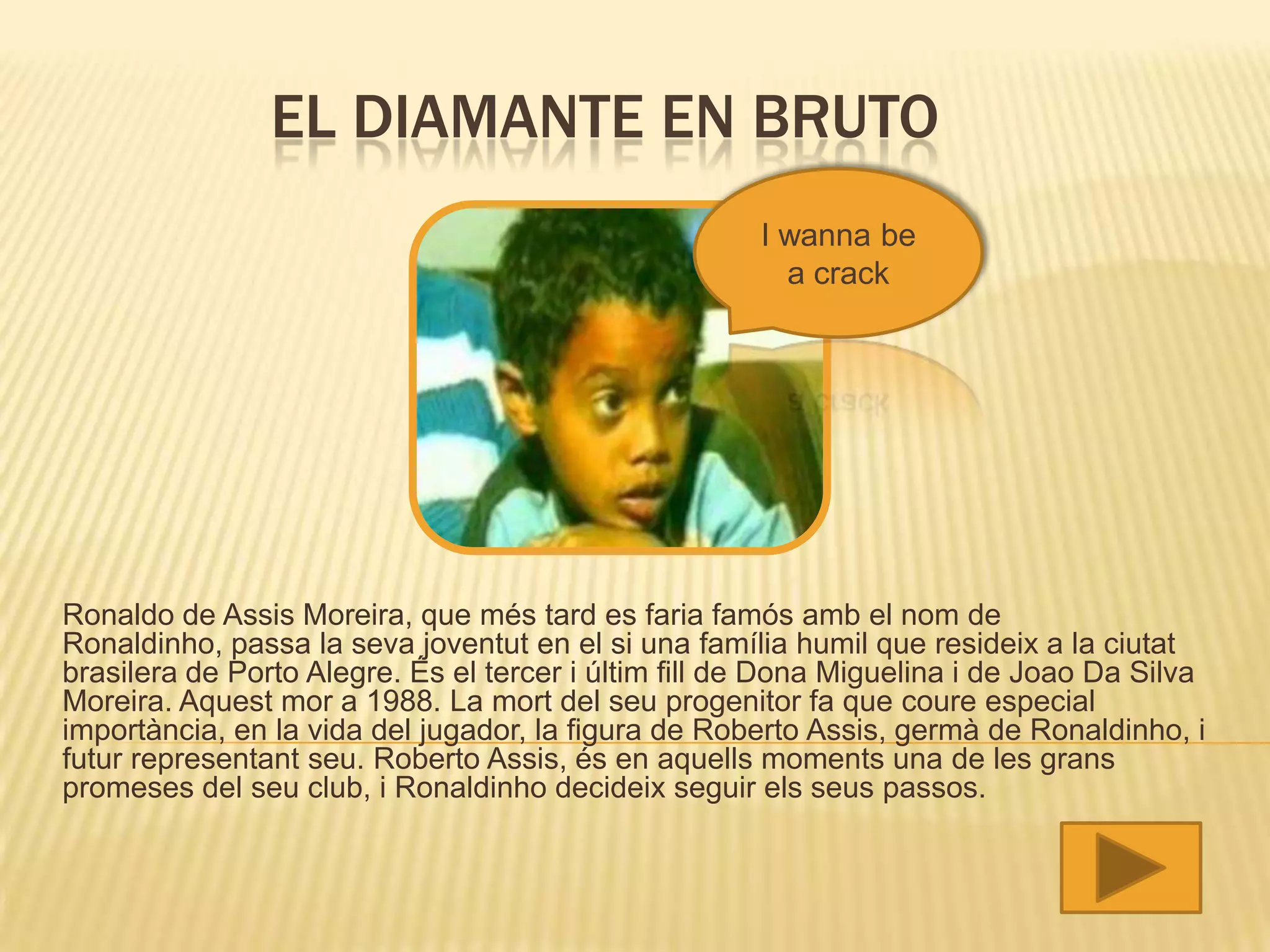 El Diamante En Bruto | PPTX