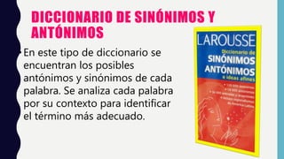 EL DICCIONARIO Y SU USO.pptx