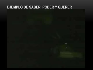 El dilema entre saber, poder y querer | PPTX